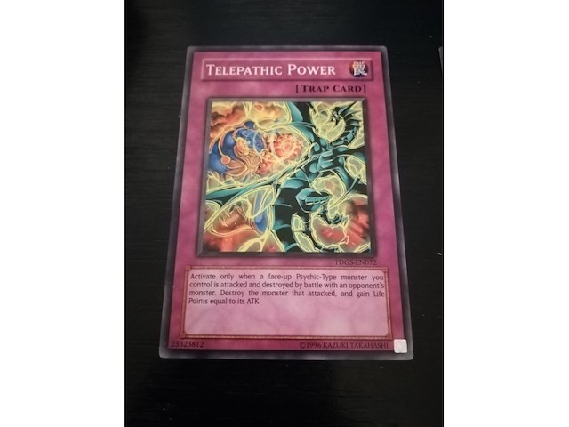 Yu-GI-OH!- Telepathic Power