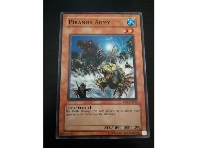 Yu-GI-OH!- Piranha Army