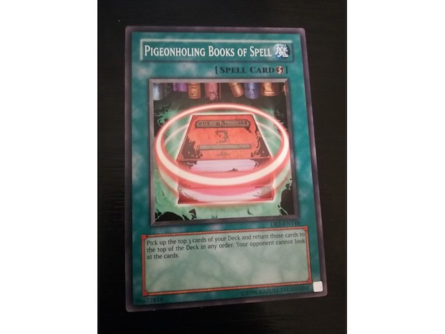 Yu-GI-OH!- Pigeonholing Books of Spell