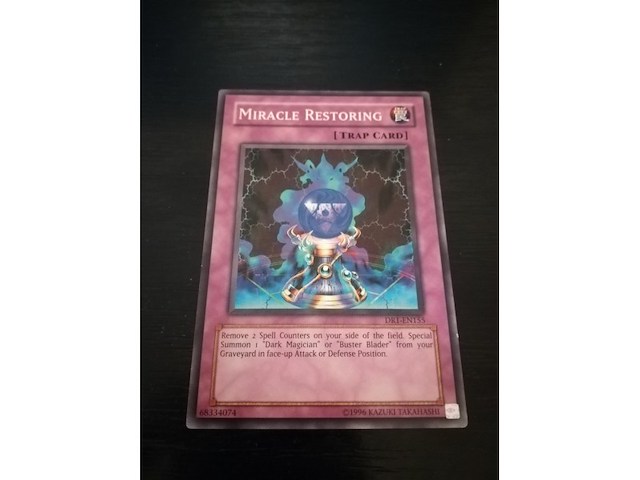 Yu-GI-OH!-  Miracle Restoring