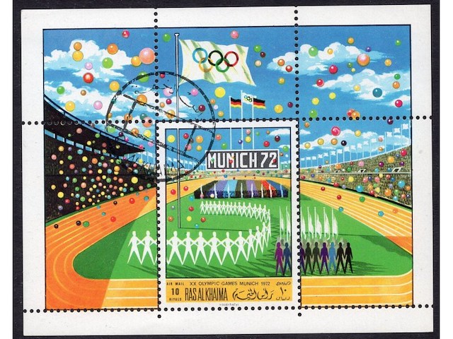 Olimpijada Minhen 1972 Blok