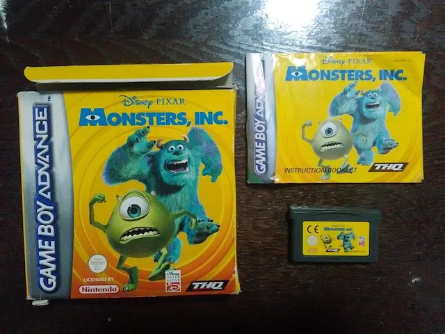 nintendo game boy advance monsters igrica ispr sa sl