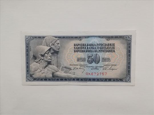 50 ex-yu dinara iz 1968