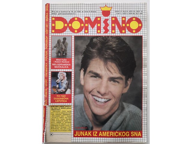 Domino br. 25 (18.7.1996) Tom Kruz