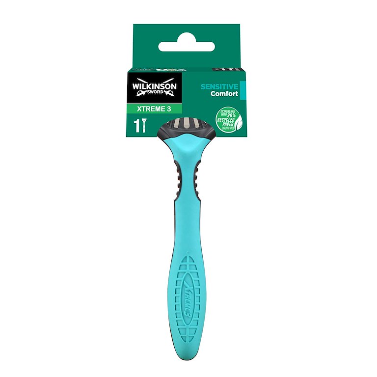 Wilkinson sword extra sensitive plavi jednokratni brijač 1kom