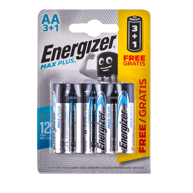 baterije Energizer max plus al lr6 bl 3+1 Energizer