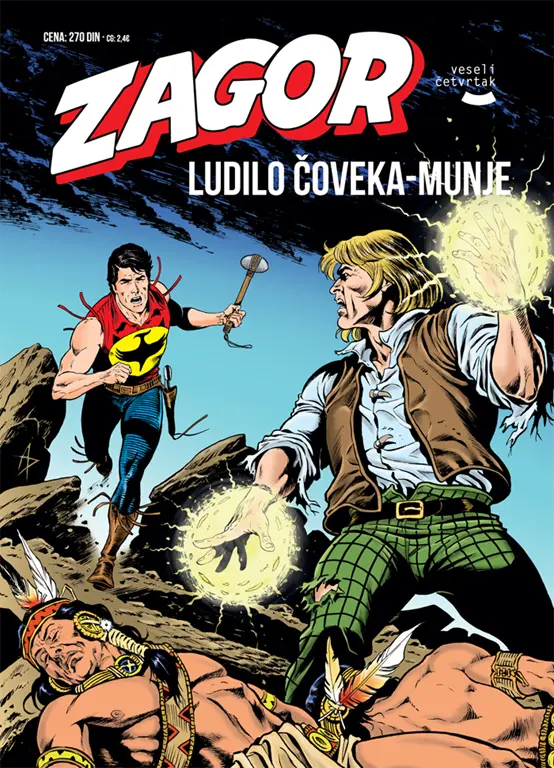 Veseli Četvrtak Zagor 168 - Ludilo Čoveka-Munje