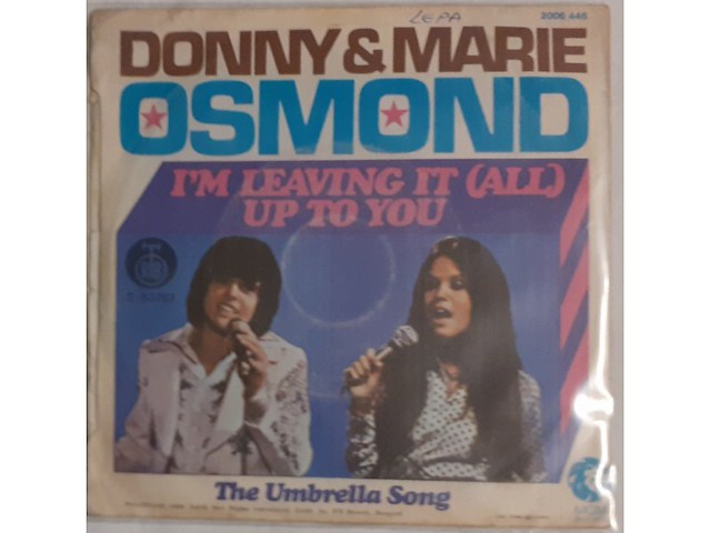 Donny&;Marie Osmond - I`m leaving it (all) up to you