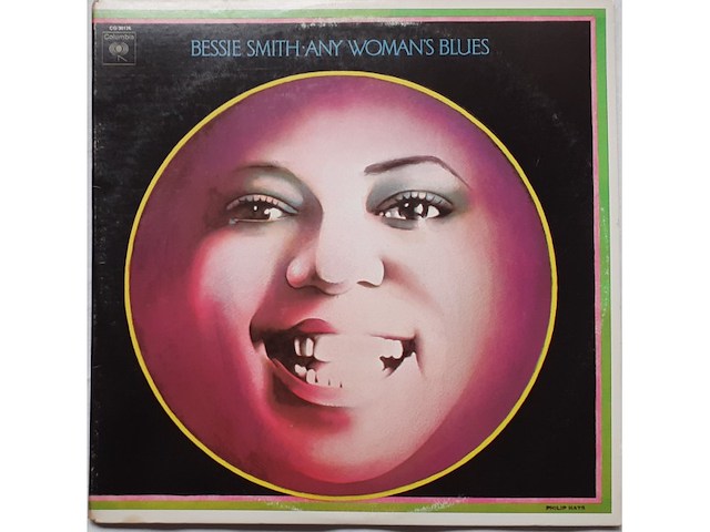 BESSIE  SMITH  -  2LP ANY  WOMAN`S  BLUES