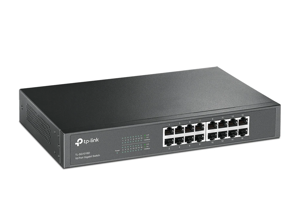 TP-Link TL-SG1016D Switch Gigabit 16-Porta