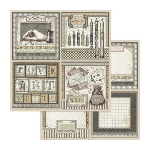 DEKORATIVNI PAPIR 30,5×30,5cm SBB742 STAMPERIA