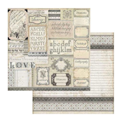 DEKORATIVNI PAPIR 30,5×30,5cm SBB739 STAMPERIA