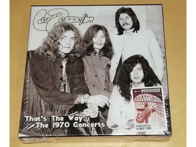 Led Zeppelin ‎–That`s The Way -The 1970 Concerts (12CD)