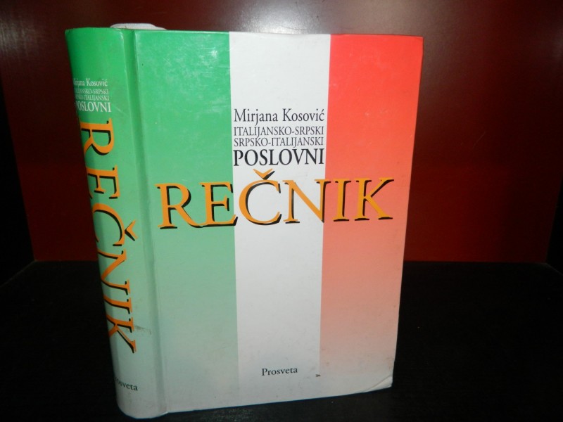 Italijansko-srpski Srpsko-italijanski poslovni rečnik