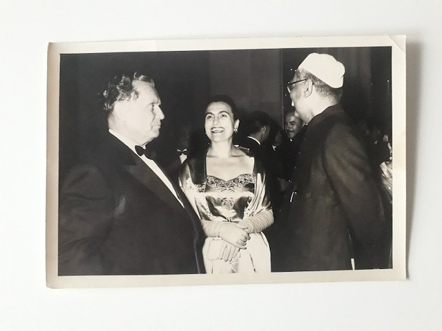 1950 Tito u Indiji originalna fotografija (P 1089)
