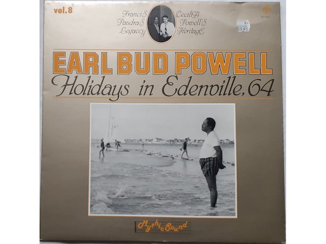 EARL BUD POWELL  -  Vol. 8  Holidays in Edenville