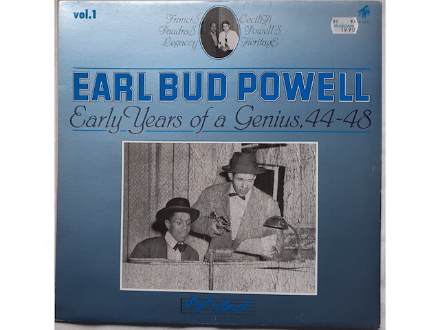 EARL  BUD  POWELL - Vol.1 Earl years of a genius