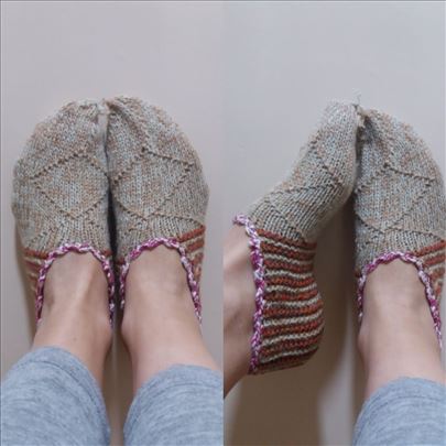 Pletene čarape-popke Novo