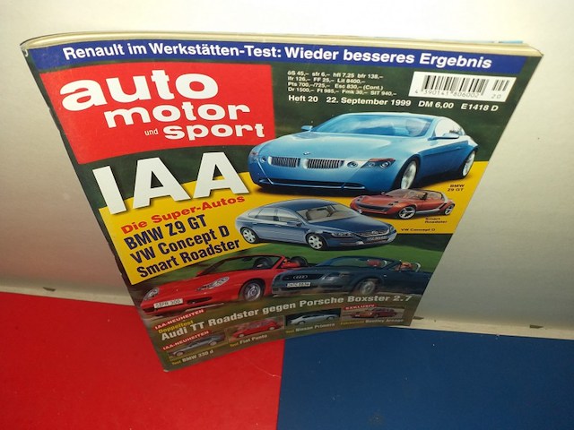 Auto Motor und Sport, 20/1999.god.