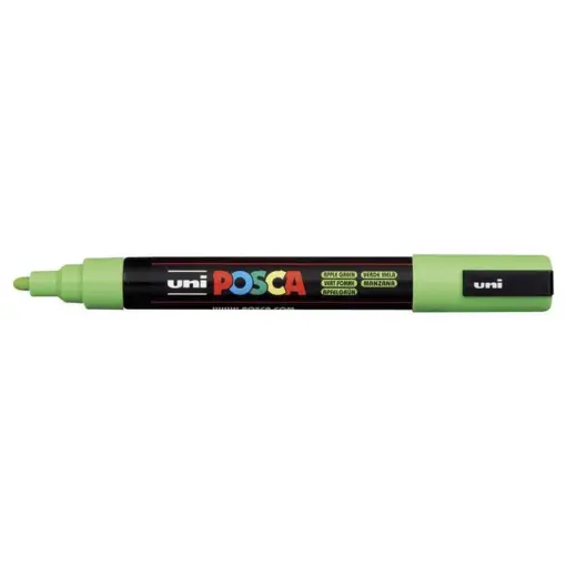 Marker na vodenoj bazi POSCA JABUKA ZELENA 1,8 – 2,5 mm PC-5M