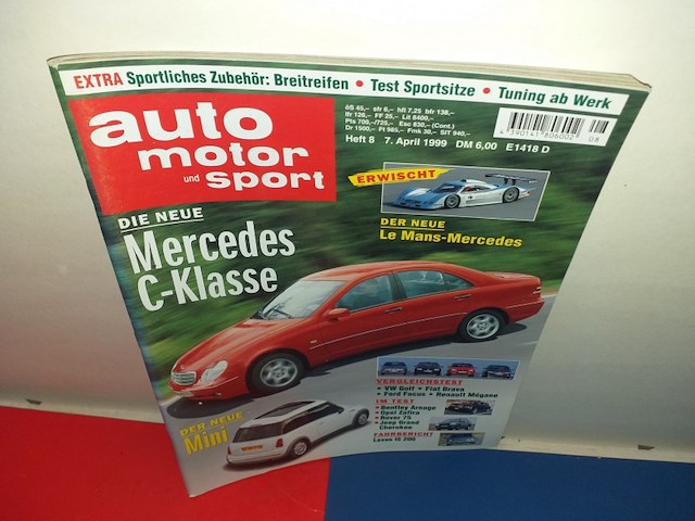 Auto Motor und Sport, 8/1999.god.