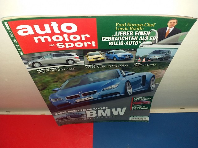 Auto Motor und Sport, 16/2005.god.