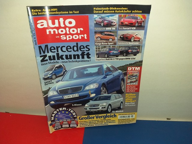 Auto Motor und Sport, 9/2005.god.