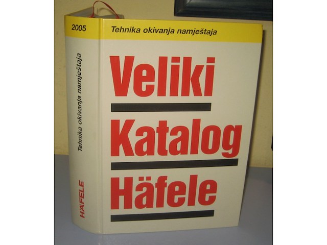 Veliki katalog Hafele tehnika okivanja nameštaja