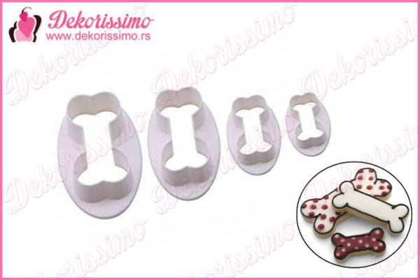 Sekač kost, set 4 kom – K1645