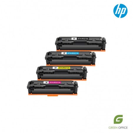 HP 207A kompatibilni toner W2210A W221A W2212A W2213A za HP Color LaserJet Pro M255dw |MFP M282nw |MFP M283fdn |MFP M283fdw