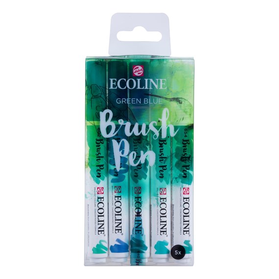 TALENS Ecoline Brush Pen 11509909 Green Blue