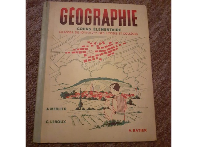 Francuski udzbenik geografije iz 1950 godine
