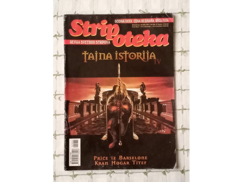 Stripoteka - Broj 1034 - Tajna Istorija -