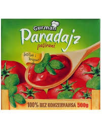 Pasirani paradajz Gurman bosilj&orig 500g