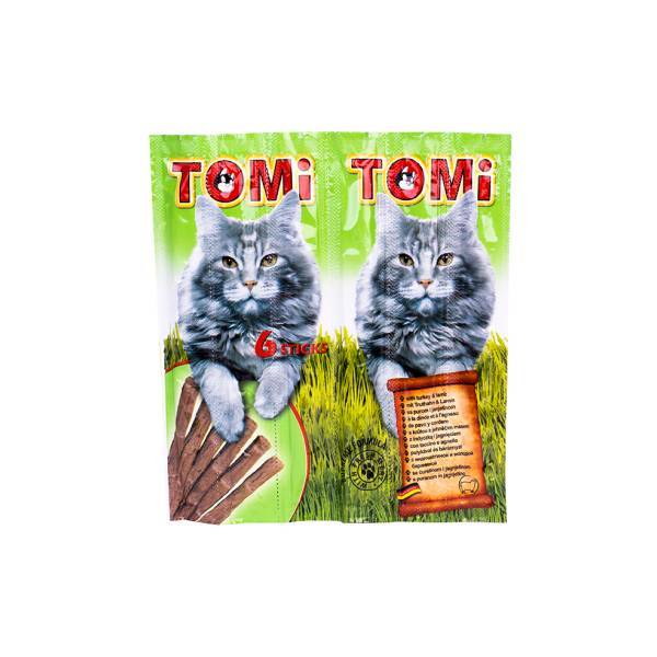 Tomi Cat Sticks poslastica za mačke, ćuretina i jagnjetina - 30g