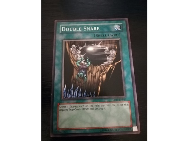 Yu-GI-OH!- Double Snare