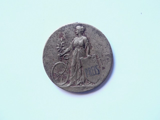 Stara biciklisticka medalja