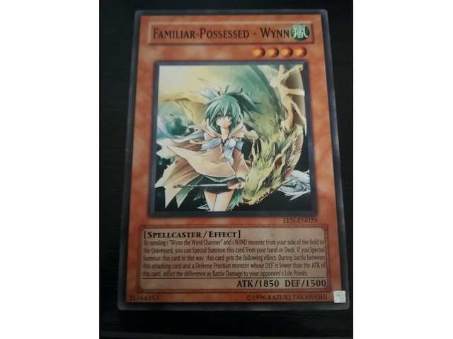 Yu-GI-OH!- Familiar -Possessed - Wynn