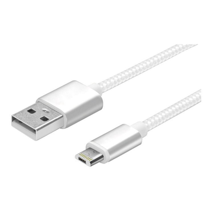 USB 2.0 kabel A-micro B / Apple 1m USBK-P/WH