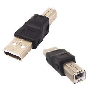 ADAPTER USB A muski- USB B muski