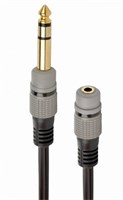 KABEL ADAPTER 6,3 STEREO - 3,5/Ž STEREO 0,2m