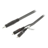 KABEL 2RCA + 3,5STEREO 5met