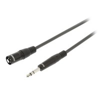 KABEL XLR/M - 6,3 STEREO 5,0 met