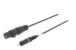 KABEL XLR/ž - RCA 1,5met