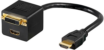 KABEL SPLITER HDMI-HDMI+DVI