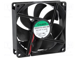 VENTILATOR 92x92x25 12V