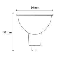 SIJALICA LED 7xSMD 230V 5W MR16 W