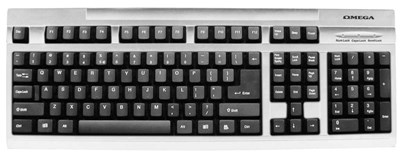 OMEGA TASTATURA 010 PS2 SILVER