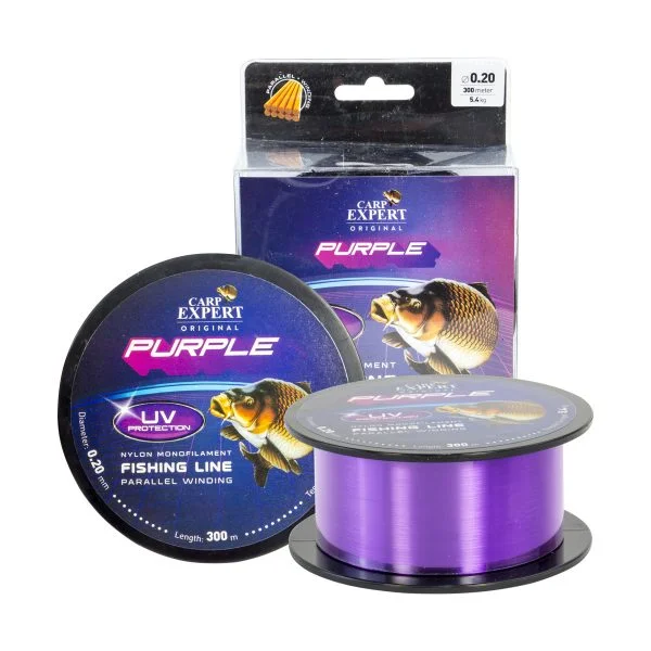 CARP EXPERT UV PURPLE 0,20MM 5,40KG 300M