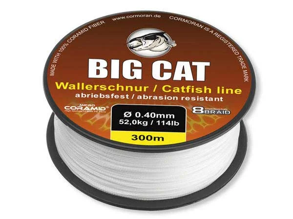 Cormoran BIG CAT 8-BRAID CATFISH 0,40mm 300m 52kg